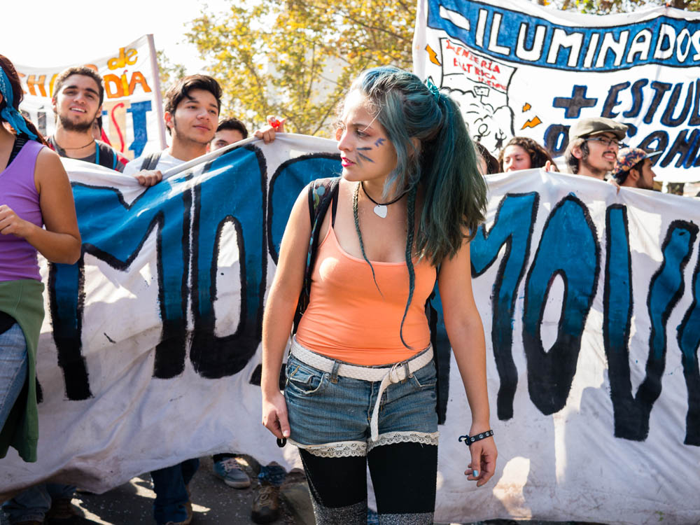 Zo strijden Chileense studenten voor gratis onderwijs | Solidair