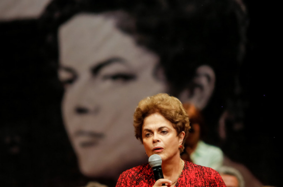 Braziliaans ex-president Dilma Rousseff, tegenpool van Bolsonaro, op ...